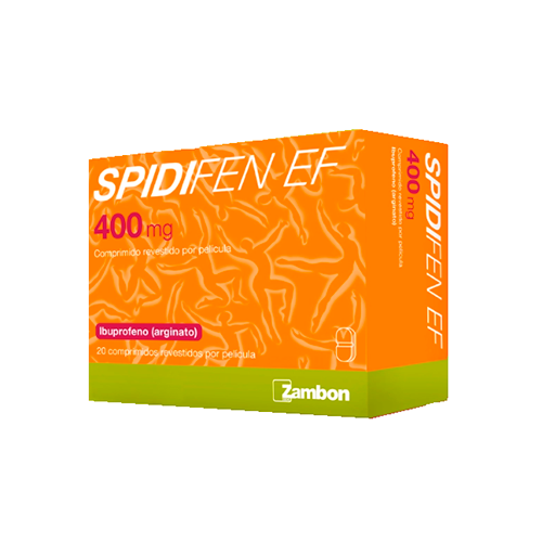 Spidifen EF 400mg 20 comprimidos | Farmácia do Altinho